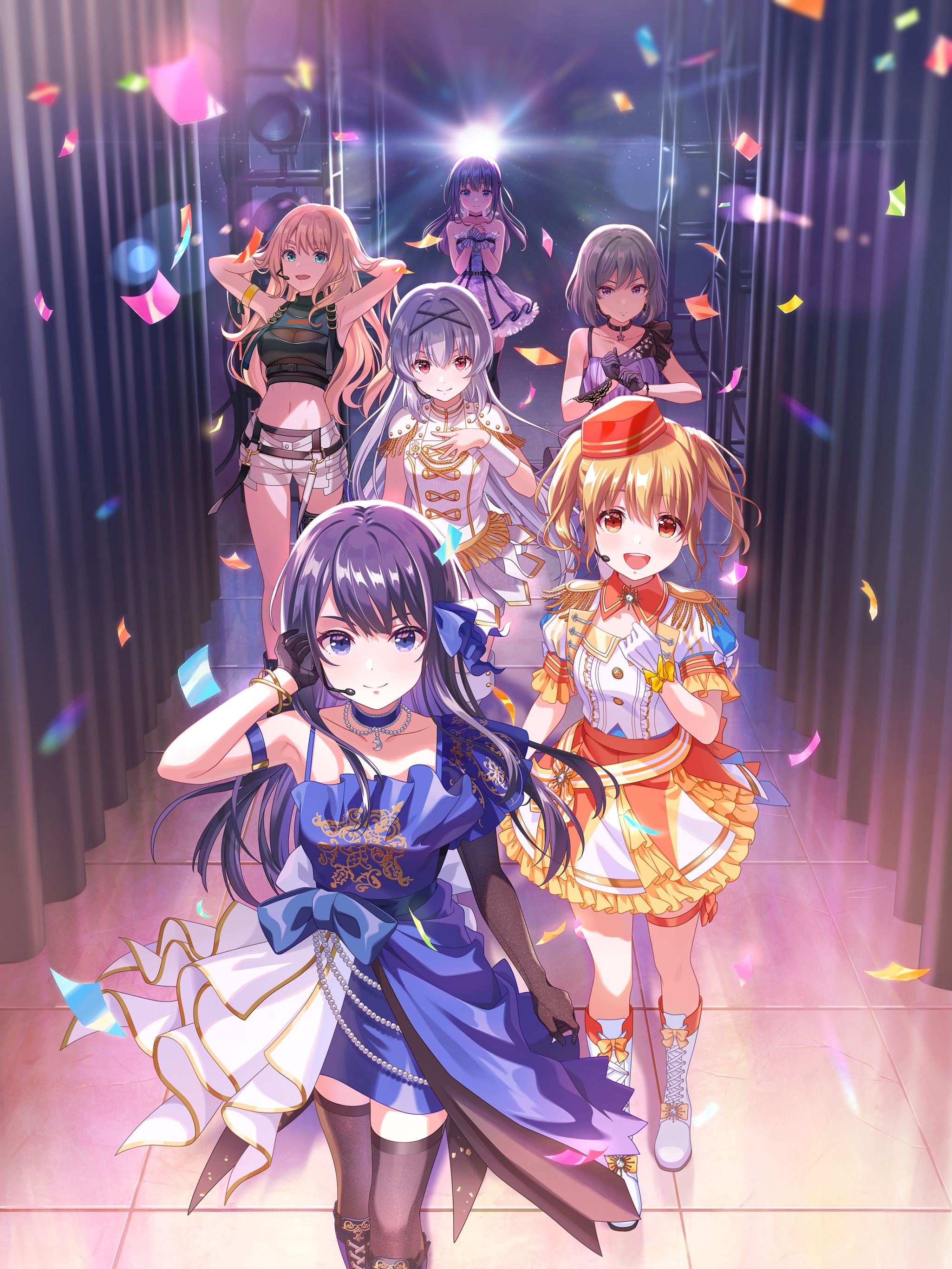 idoly pride fran (idoly pride) kanzaki rio kawasaki sakura nagase kotono nagase mana tendou rui ...